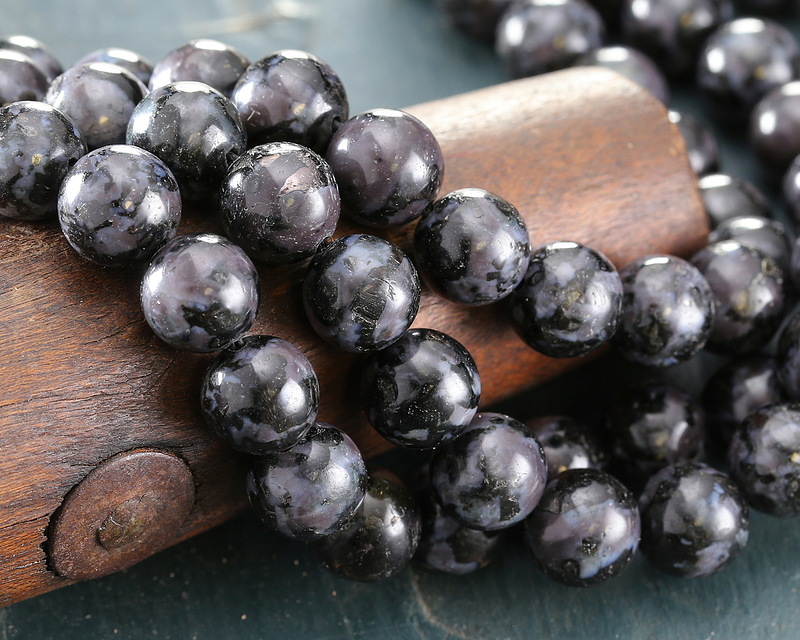 Indigo Gabbro Round 10mm