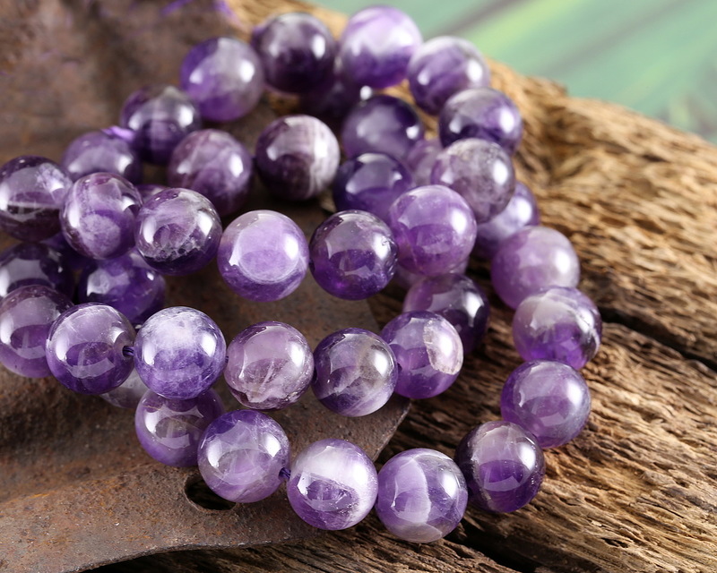Dogtooth Amethyst (A) Round 8mm