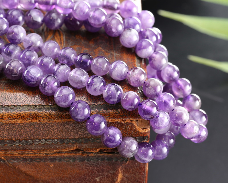 Dogtooth Amethyst (A) Round 6mm