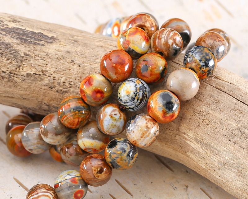 Space Agate Round 8mm