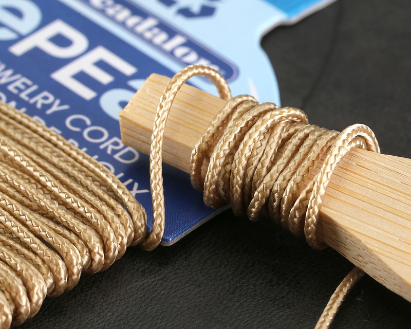 Beadalon Sand RePEaT Braided Cord 1mm, 5 meters