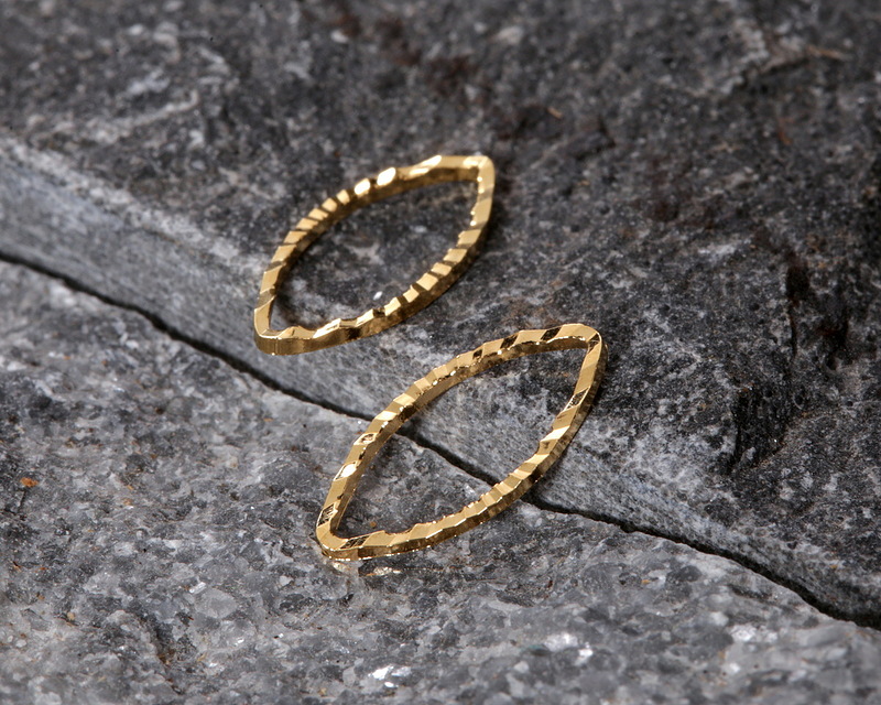 Gold (plated) Oval Link 6x12mm