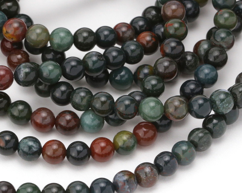 Bloodstone Round 6mm