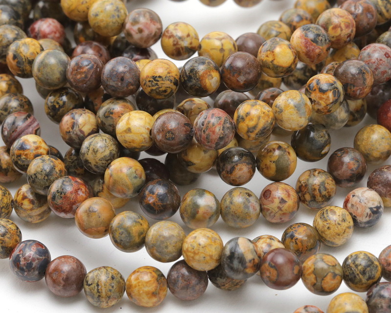 Leopardskin Jasper Round 6mm