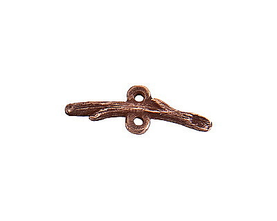 Nunn Design Antique Copper (plated) Stacking Twig Connector 24x8mm