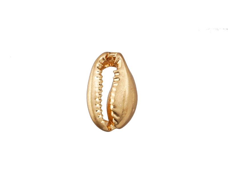 Zola Elements Matte Gold (plated) Cowrie Shell Focal 11x15mm