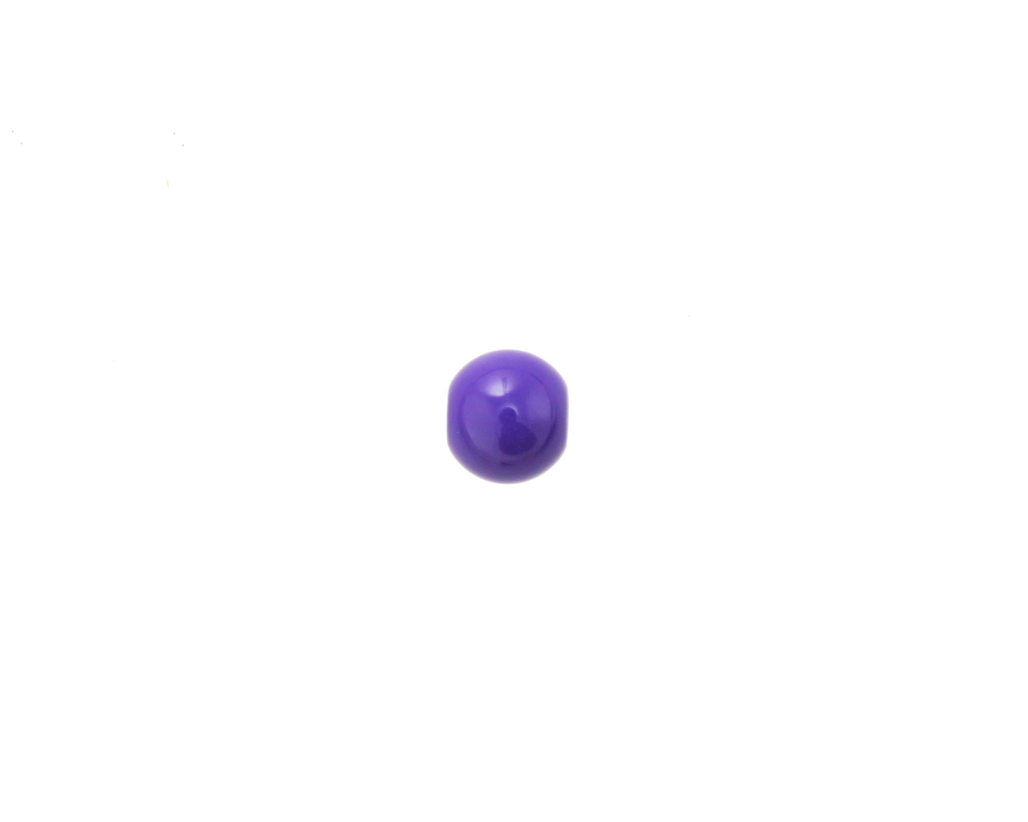 Purple Enamel Round 6mm