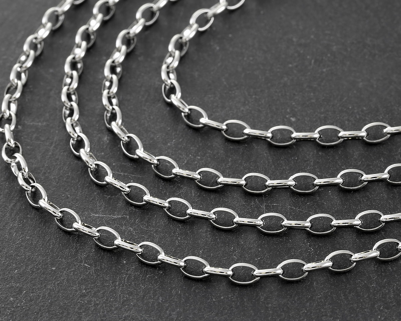 Stainless Steel Medium Cable Chain