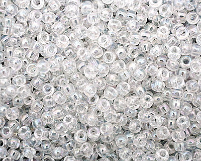 TOHO Transparent Rainbow Crystal Round 8/0 Seed Bead