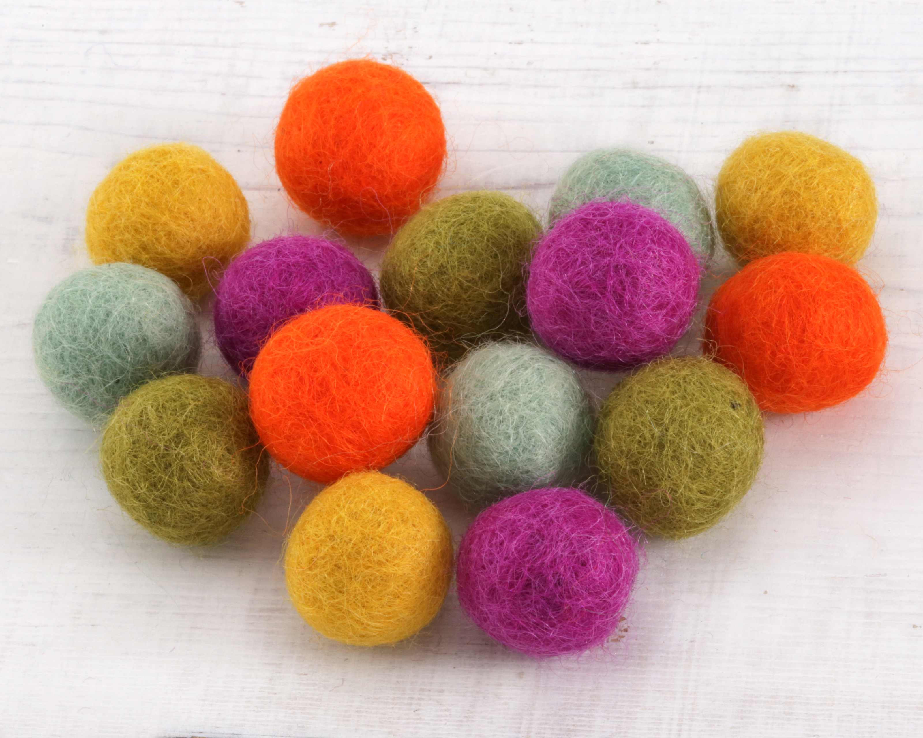 Harvest Felt Round Mix