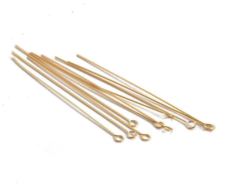 14K Gold Filled Eye Pin 2", 24 gauge